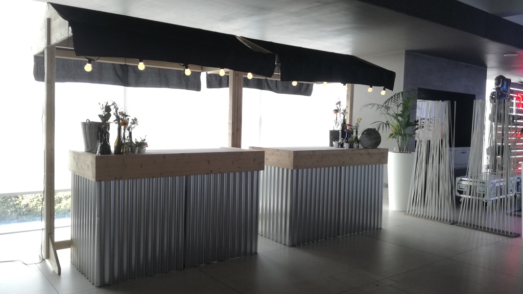 Noleggio bancarella in legno - oltreilgiardino